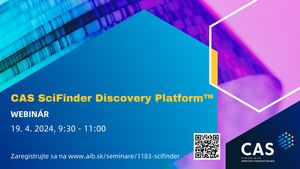 WEBINAR SciFinder Discovery Platform for UPJŠ - Univerzitná knižnica | UPJŠ
